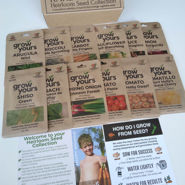Premium Heirloom Seeds | NZ Vegetable Seed Catalogue | Order Online ...